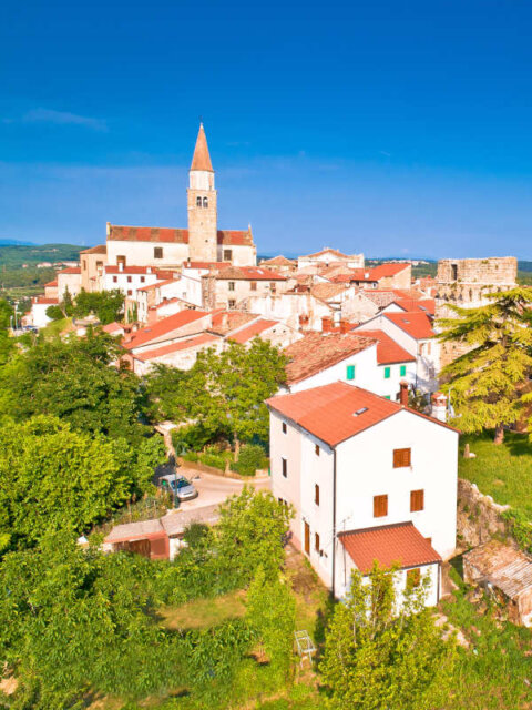 Buje, ville touristique de Croatie | Croatie Tourisme
