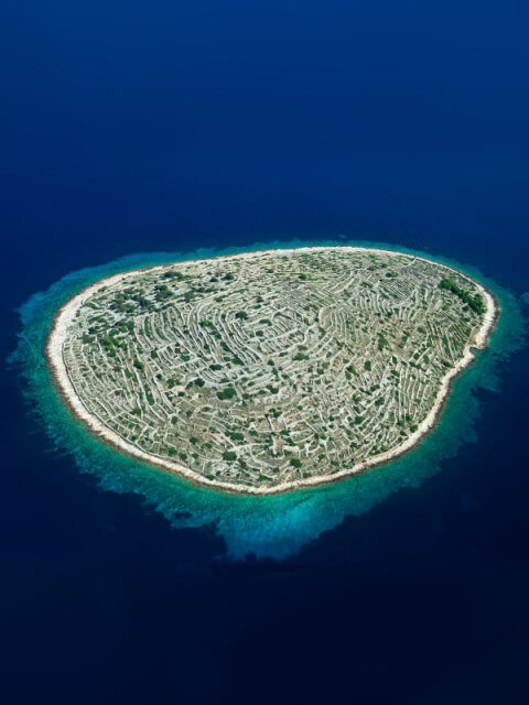 Baljenac, l'île en forme d'empreinte digitale | Croatie Tourisme